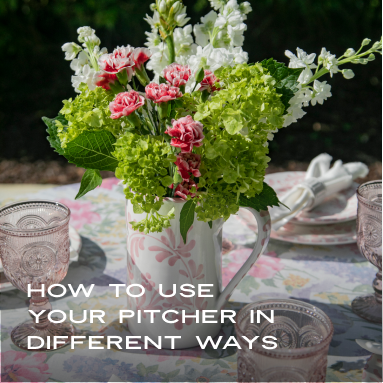 How to use your pitcher in many different ways – Piano Piano